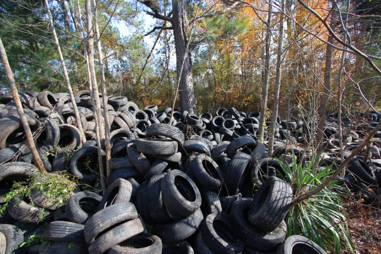 DeKalb cleans up illegal tire dump site - On Common Ground News - 24/7 ...