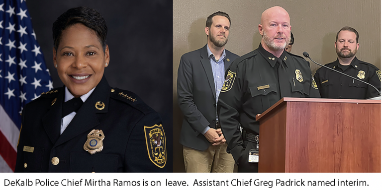 Abrupt leadership changes at DeKalb County Police Department, Chief M ...