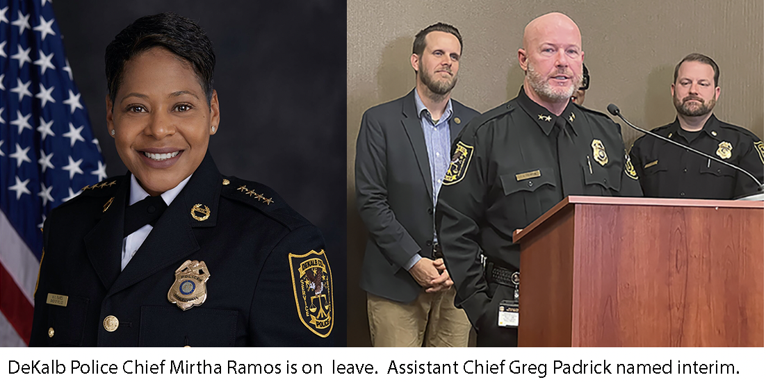 Abrupt leadership changes at DeKalb County Police Department, Chief M ...